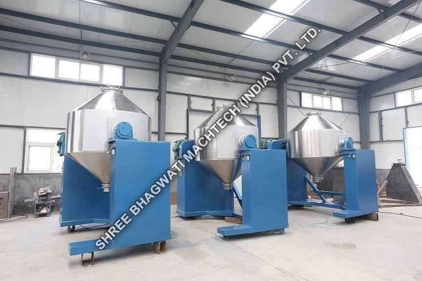 Double Cone Blender Application & Mechanics in Different Industries