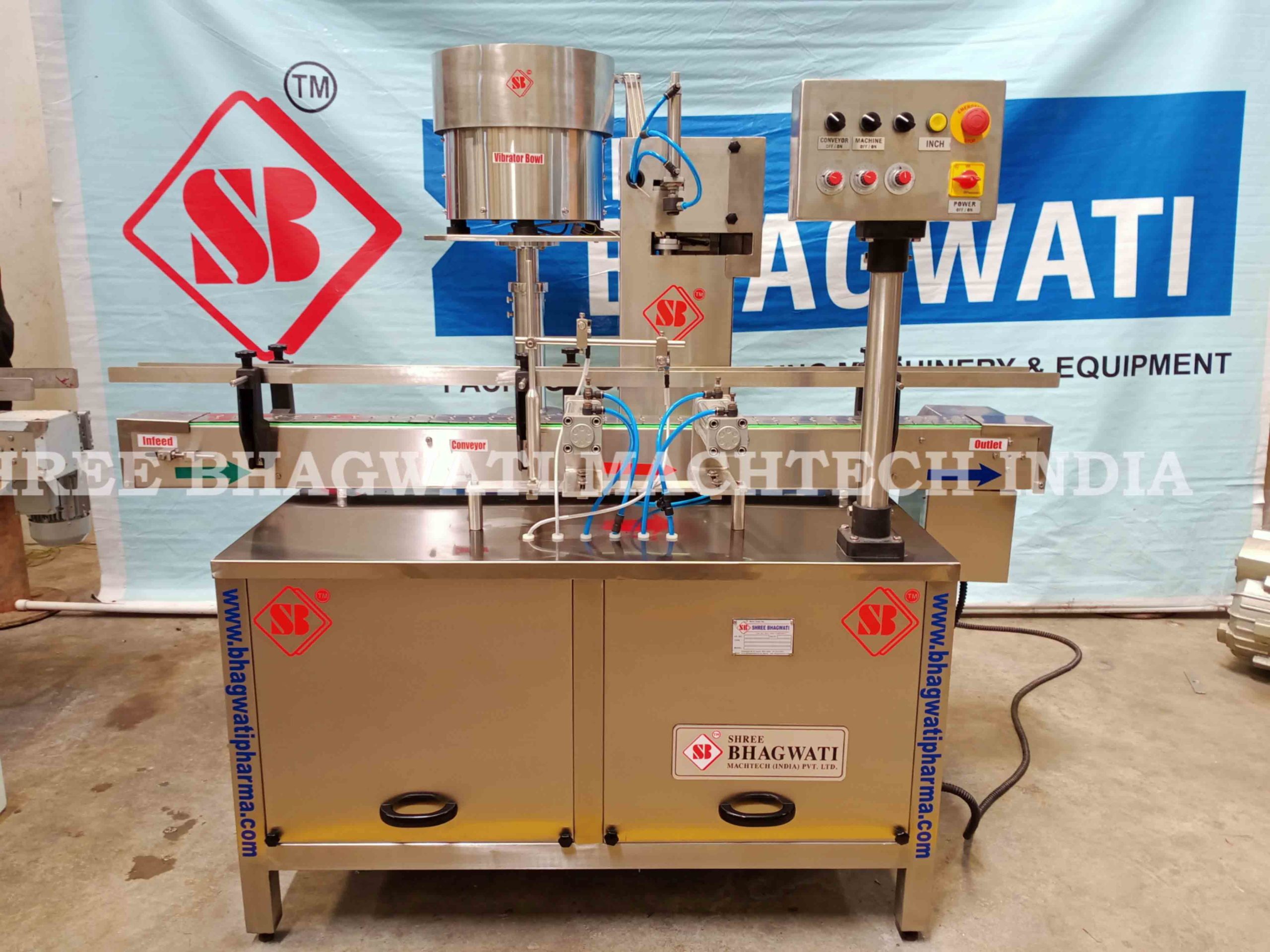 Pick and Place Capping Machine - Advantages and Working Principle