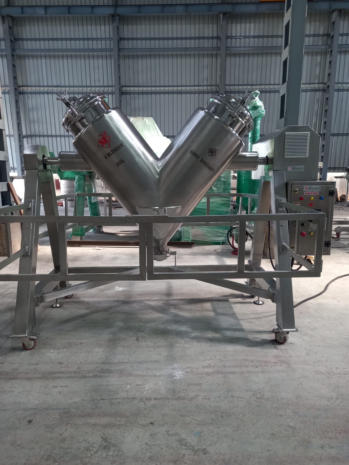 Applications of V Blender Machine