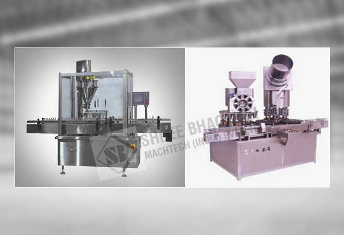 Rotary Powder Filling Machine - Shree Bhagwati Machtech