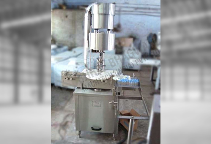 Single Head Vial PP / Flip-off Capping Machine - Shree Bhagwati Machtech