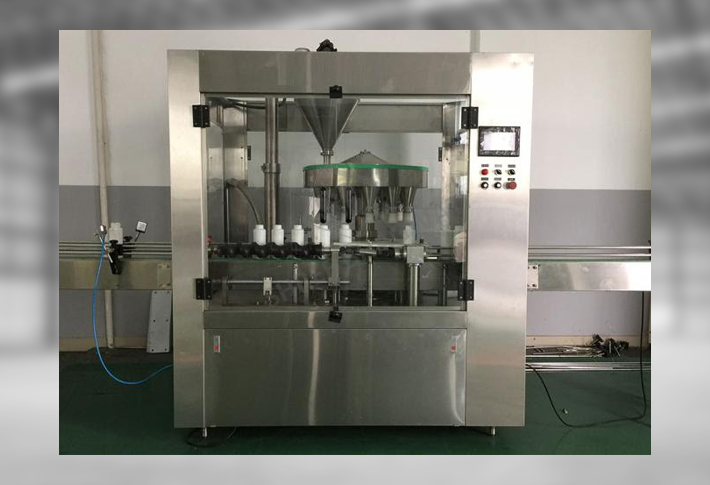 Rotary Powder Filling Machine, Rotary Powder and Granules Filler Machine