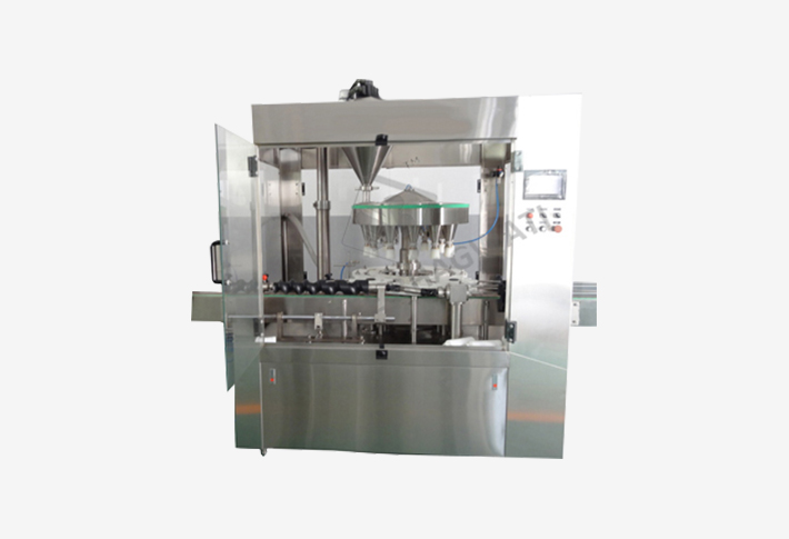 Rotary Powder Filling Machine, Rotary Powder and Granules Filler Machine