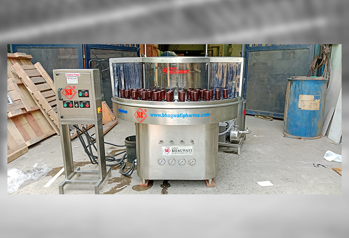 Bottle Air Jet Vacuum Cleaning Machine - Jar/Bottle Air & Vacuum ...