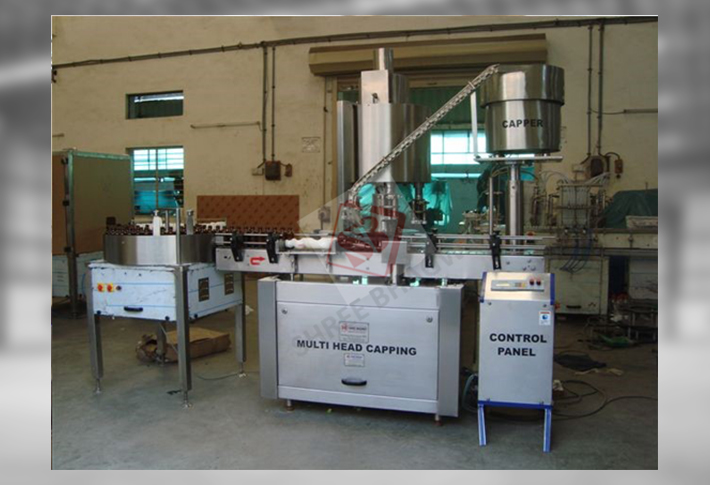 Multi Head ROPP Cap Sealing Machine - Bottle Capping Machine, ROPP Capper