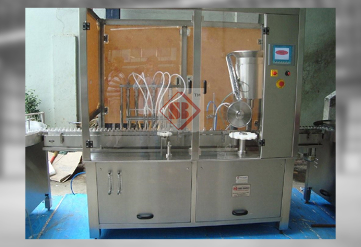 Vial Filling with Stoppering Machine (Six Head), Sterile Isolator ...