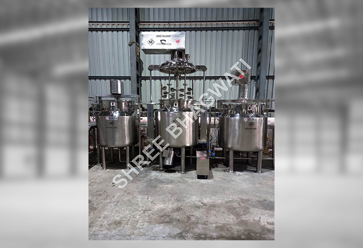 Cream/Gel/Balm/Face Pack Manufacturing Plant & Machine