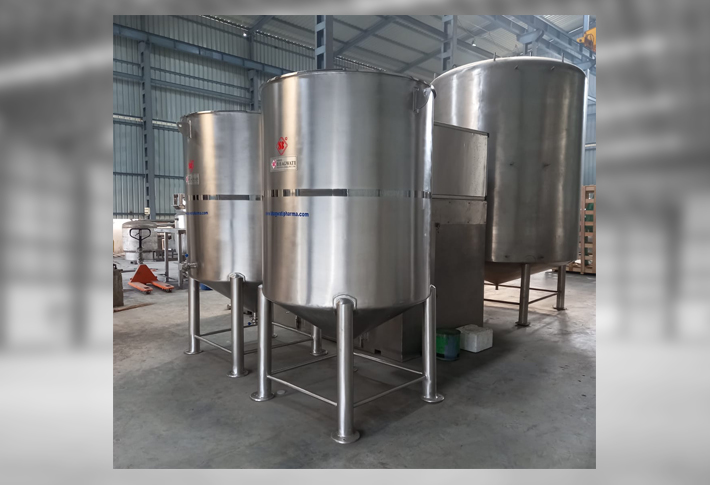 Storage Tanks, Jacketed Vessels - Shree Bhagwati Pharma