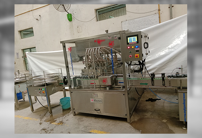 Household Liquid Filling Machine - Servo Volumetric Piston Filler