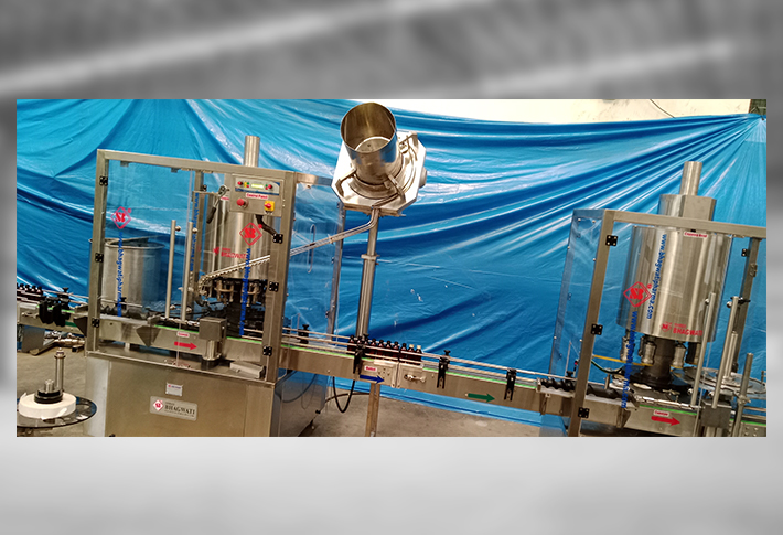 ROPP Cap Sealer - Eight Head Bottle ROPP Cap Sealing Machine