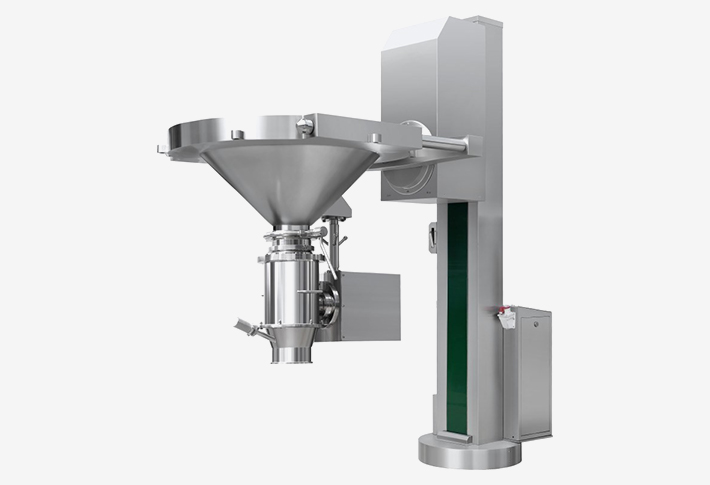 Bin Blender, IBC Bin Lifter Machine, Cage/Conta Blender