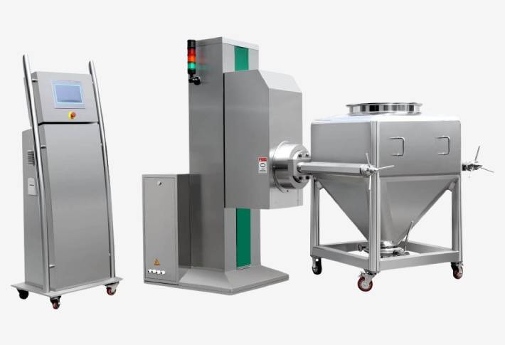 Container Bin Cage Blender - Container Tumbler, Bin Blenders