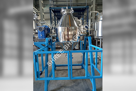 Double Cone Blender (Dry Powder Mixing Cone Blender)