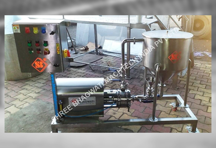 Inline Homogenizer Machine, High Shear Emulsifying Mixer, Inline Mixers