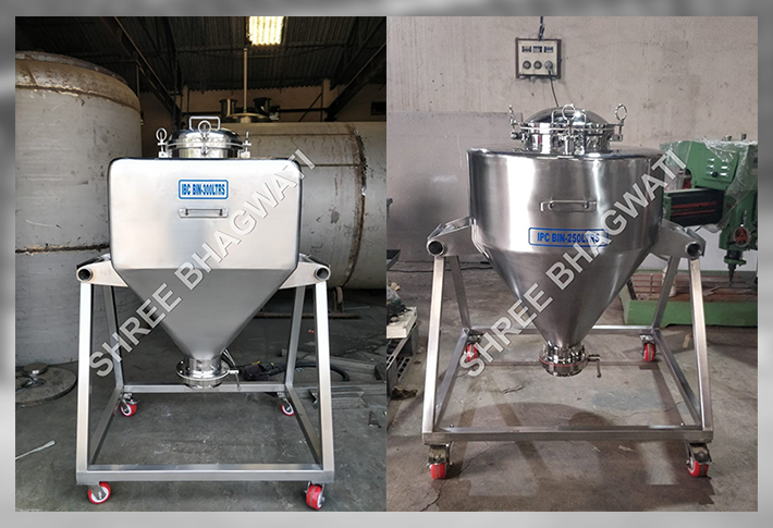 IPC bins,IBC Bin,Bin Blender,IPC Bin Loader,IPC Containers,Lifters
