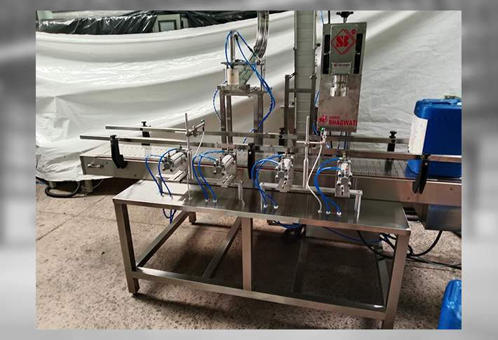 Inline Capper - In-line Capping Machine, Spindle Capper Machine