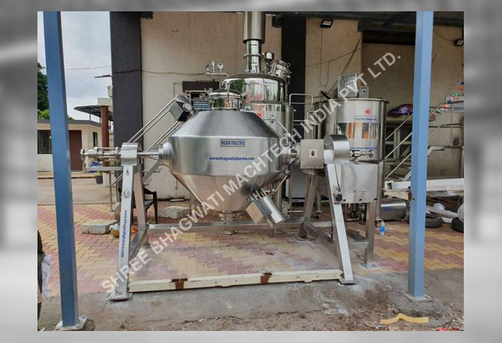Rotocone Vacuum Dryer(RCVD)-Double Cone Vacuum Dryer Manufacturer