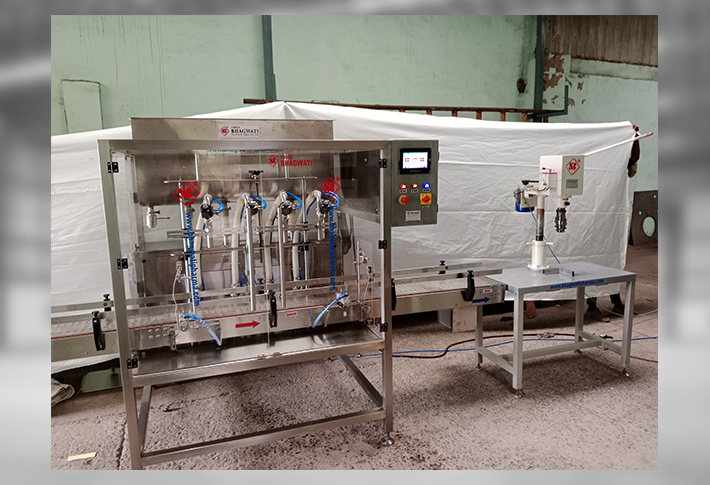 15 Kg Tin Filling Machine - Semi Automatic Ghee Tin Filler Machine