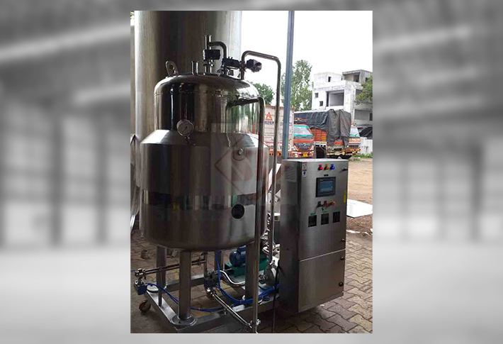 SKID CIP/WIP, SIP System, Clean in Place Cleaning in CIP Processes