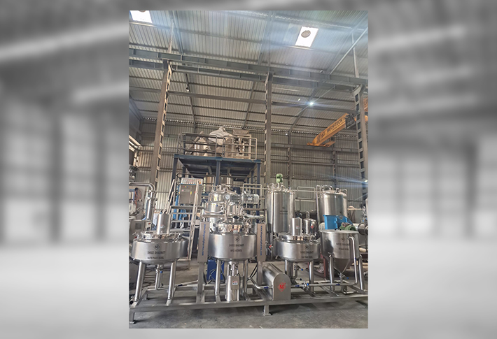 Cream/Gel/Balm/Face Pack Manufacturing Plant & Machine