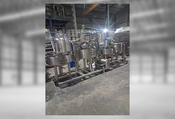 Cream/Gel/Balm/Face Pack Manufacturing Plant & Machine