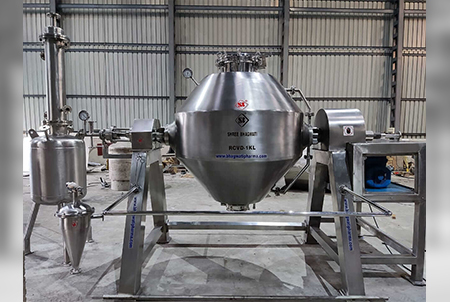 Rotocone Vacuum Dryer(RCVD)-Double Cone Vacuum Dryer Manufacturer