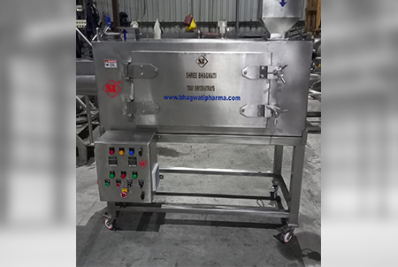 Tray Dryer, Vacuum Tray Dryer (VTD) - Shree Bhagwati Machtech