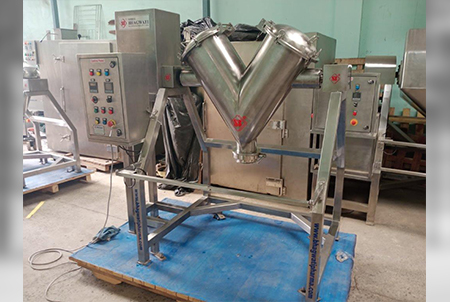 V Blender, V Shape Blending Machine, Twin Shell Blender, Y Blender