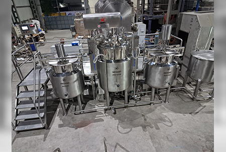 Mixing Tank with Agitator (Stainless Steel High-Speed Mixer/Blender)