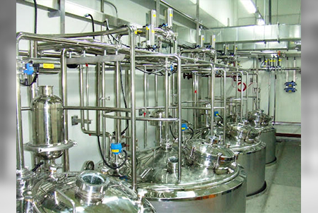 SKID CIP/WIP, SIP System, Clean in Place Cleaning in CIP Processes