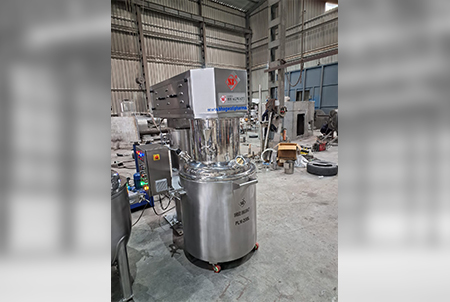 Double Planetary Mixers for Chemical, Cosmetic, Pharmaceutical Industries