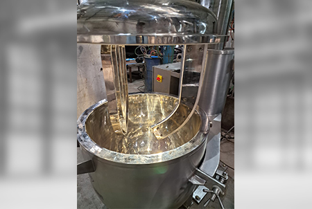 Double Planetary Mixers for Chemical, Cosmetic, Pharmaceutical Industries