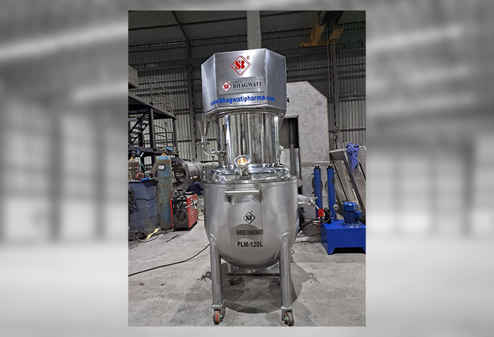 Double Planetary Mixers for Chemical, Cosmetic, Pharmaceutical Industries