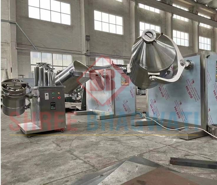 D Mixers (Multi-Directional Powder Mixers / Turbula Blenders)