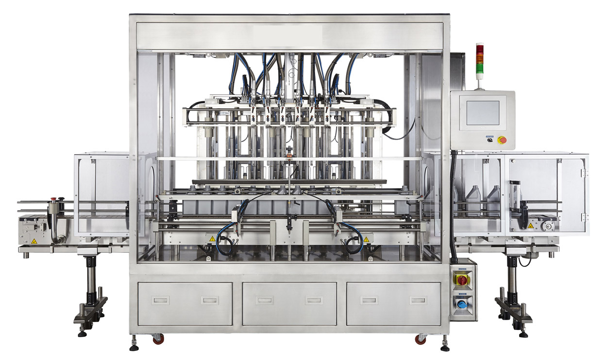 Automatic Liquid Bottle Filling, Capping, and Labeling Lines by Shree Bhagwati