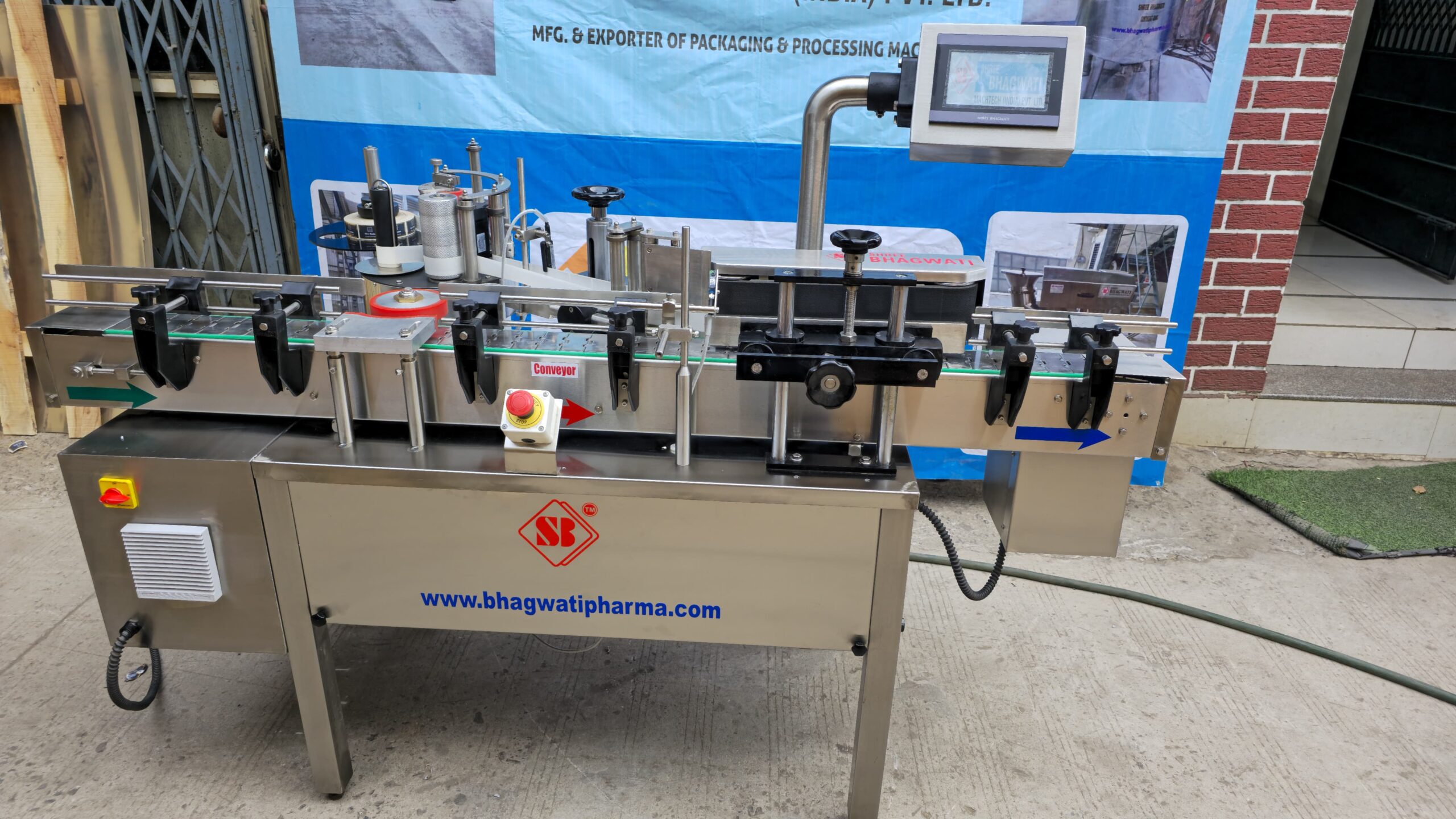 Ghee Packaging with Automatic Sticker Labelling Machines