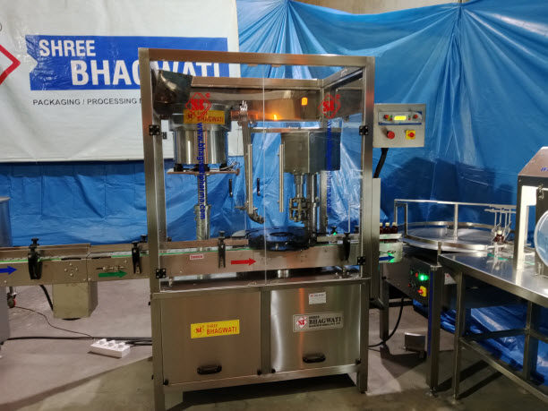 Automatic Liquid Filling Line | High-Precision Linear Filler