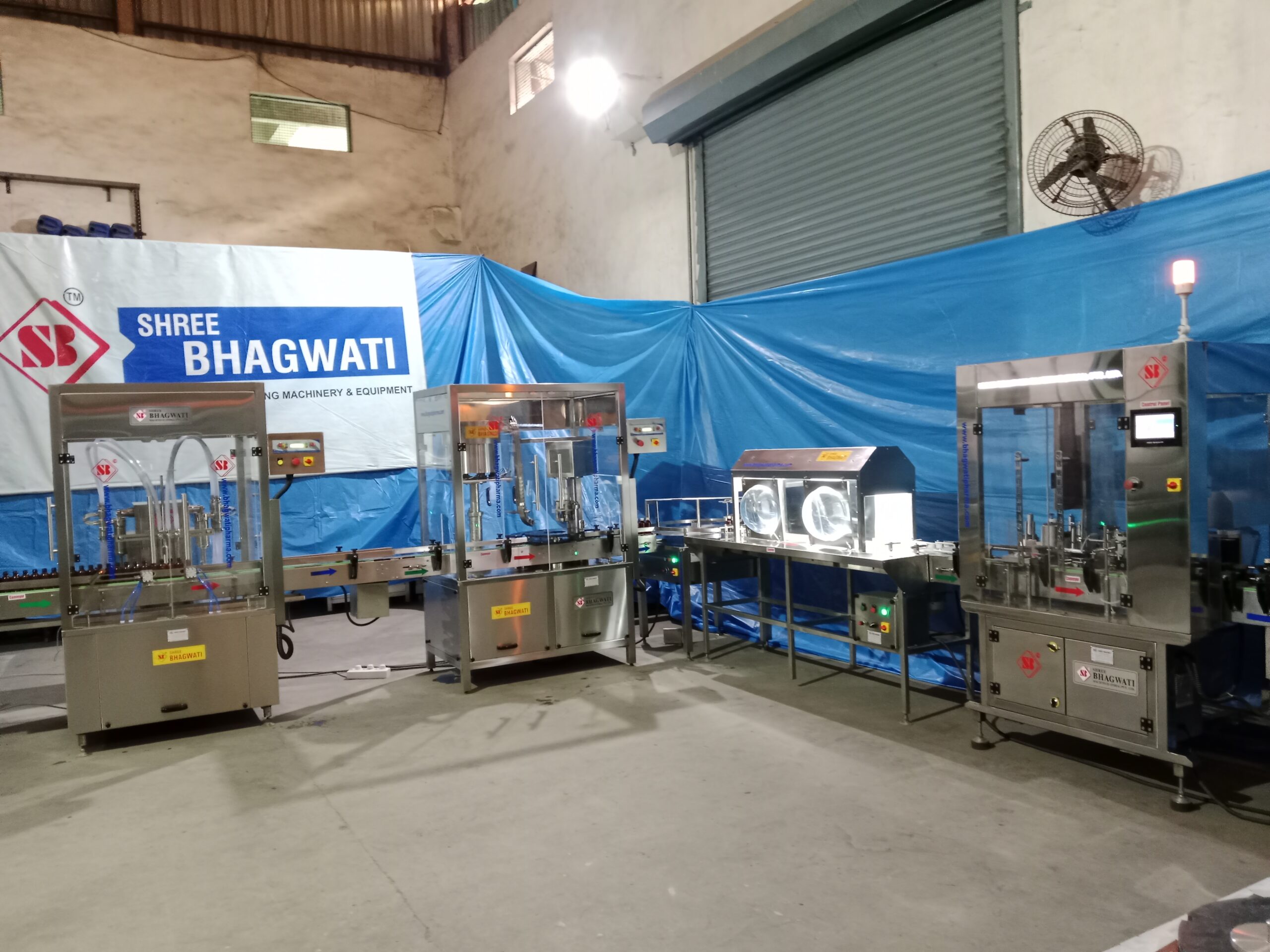 Automatic Liquid Filling Line | High-Precision Linear Filler