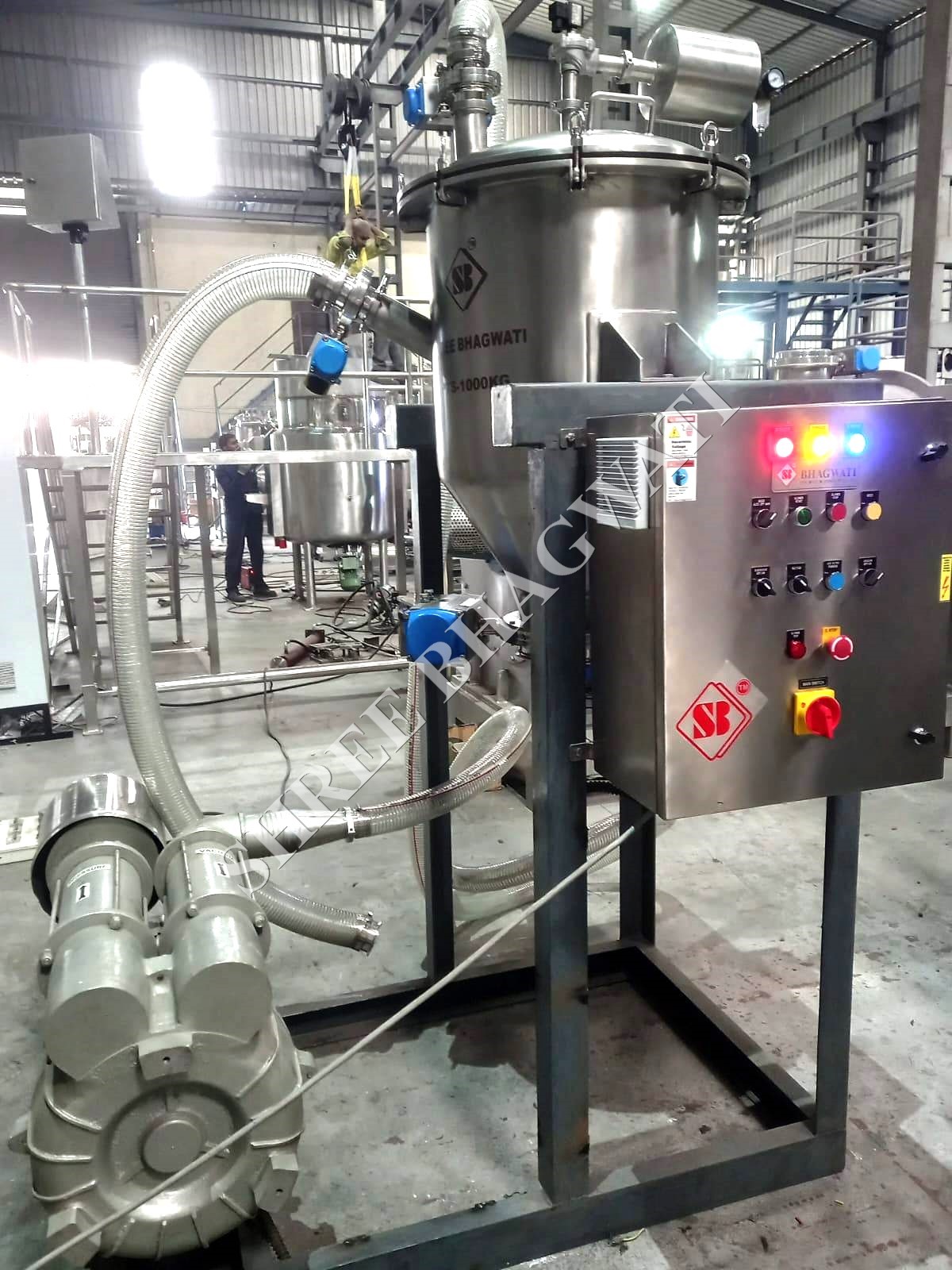 Vacuum Conveying Systems for Safe Powder Transfer | Bhagwati Pharma