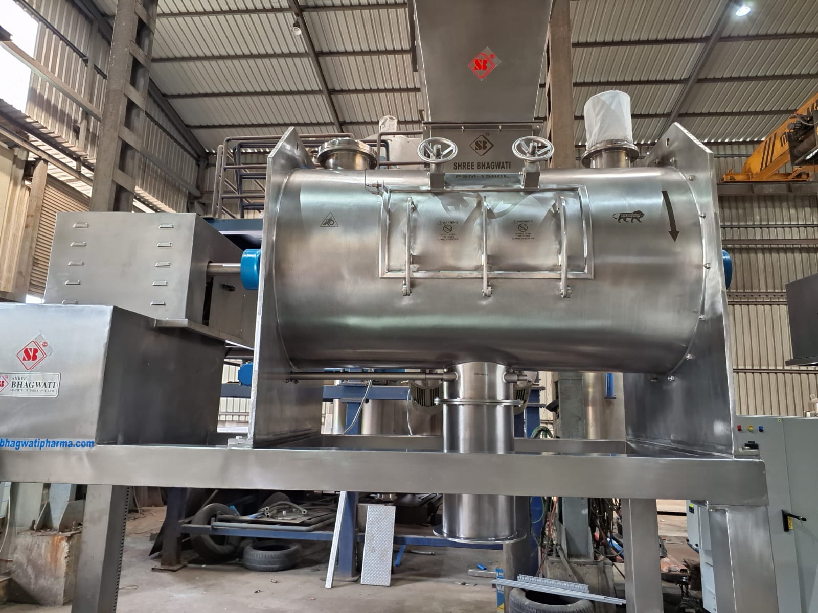 Ploughshare Mixers for Powders & Granules