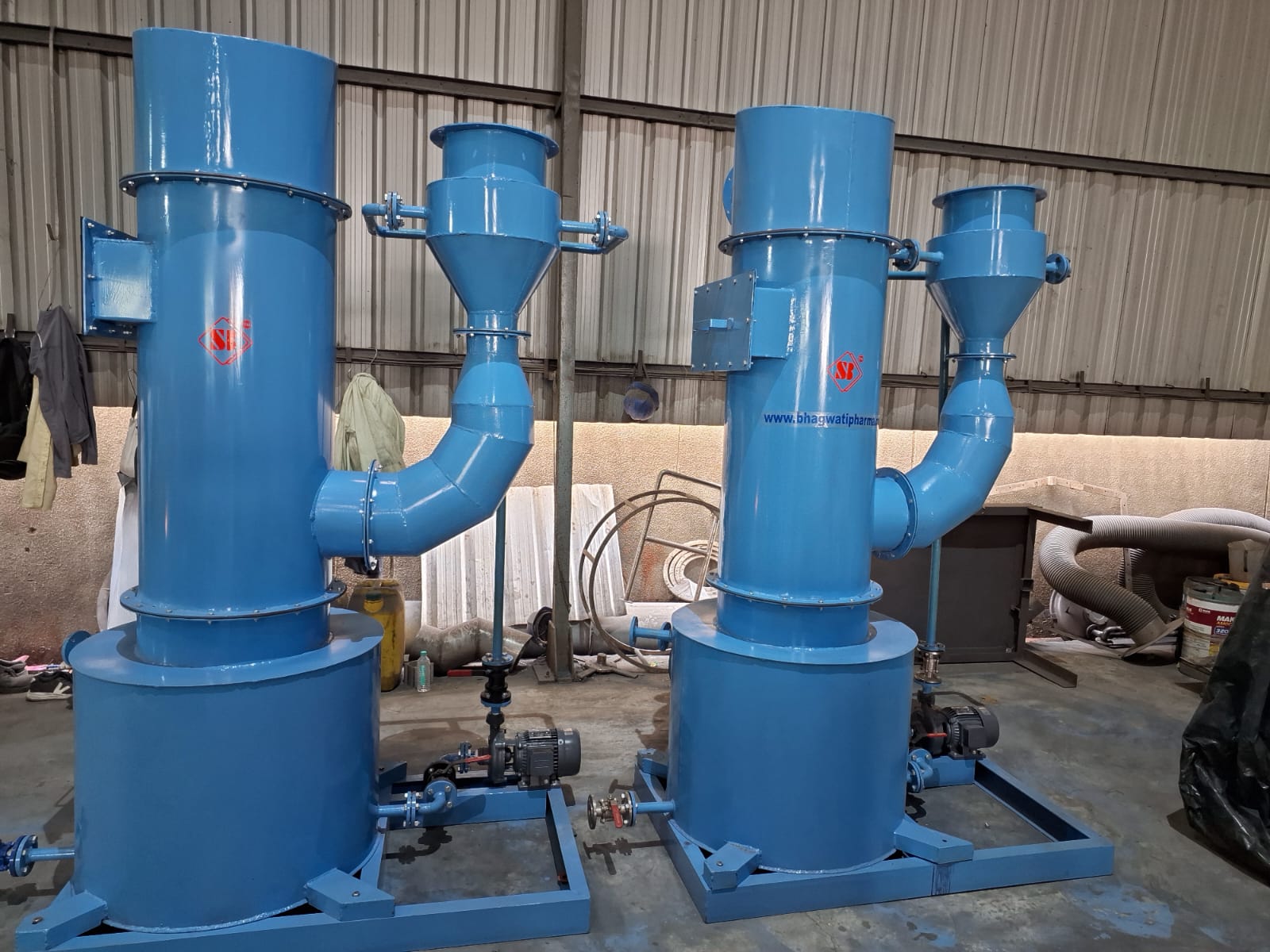 Wet Scrubber for Coating Machine / Smoke Wet Scrubber
