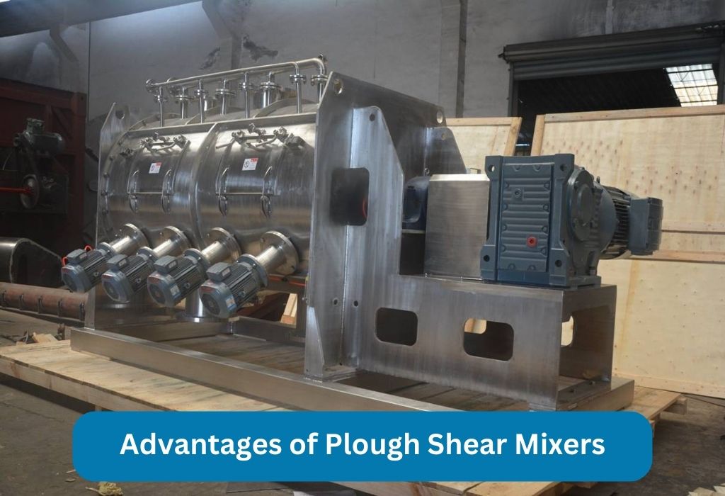Plough Shear Mixers for Advanced Mixing, Drying & Reactions