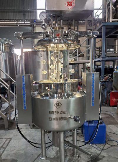 Contra Mixer for Toothpaste and Viscous Product Manufacturing